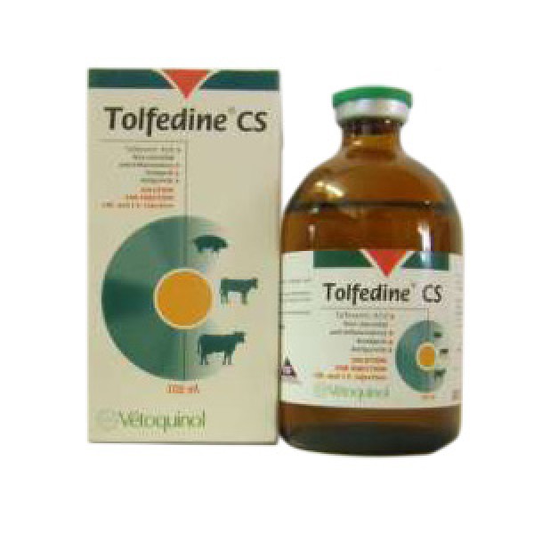 Tolfedine CS 100ml - Ethical Agents Veterinary Marketing