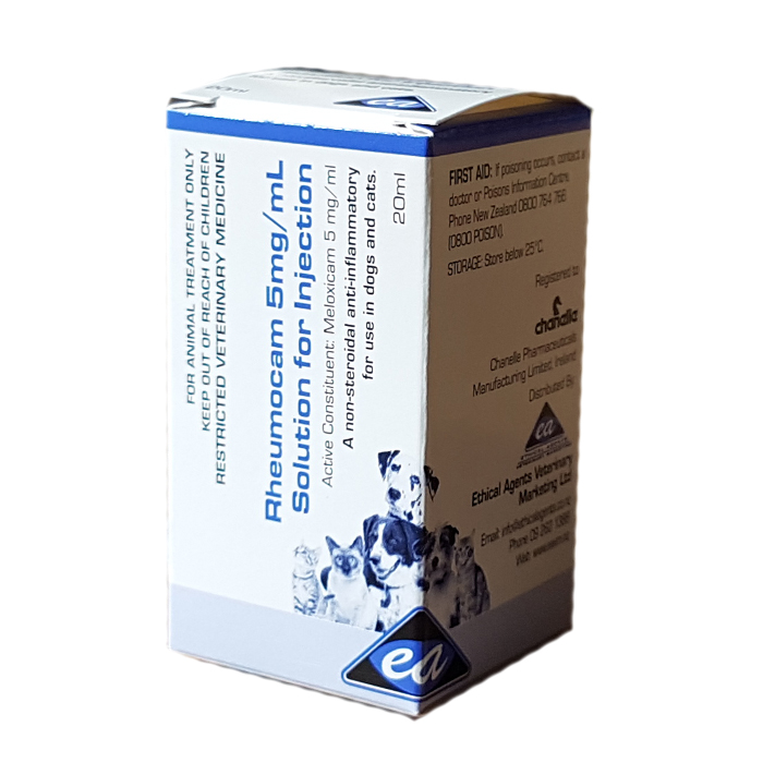 RHEUMOCAM 5mg/ml Solution for Injection - Ethical Agents Veterinary ...